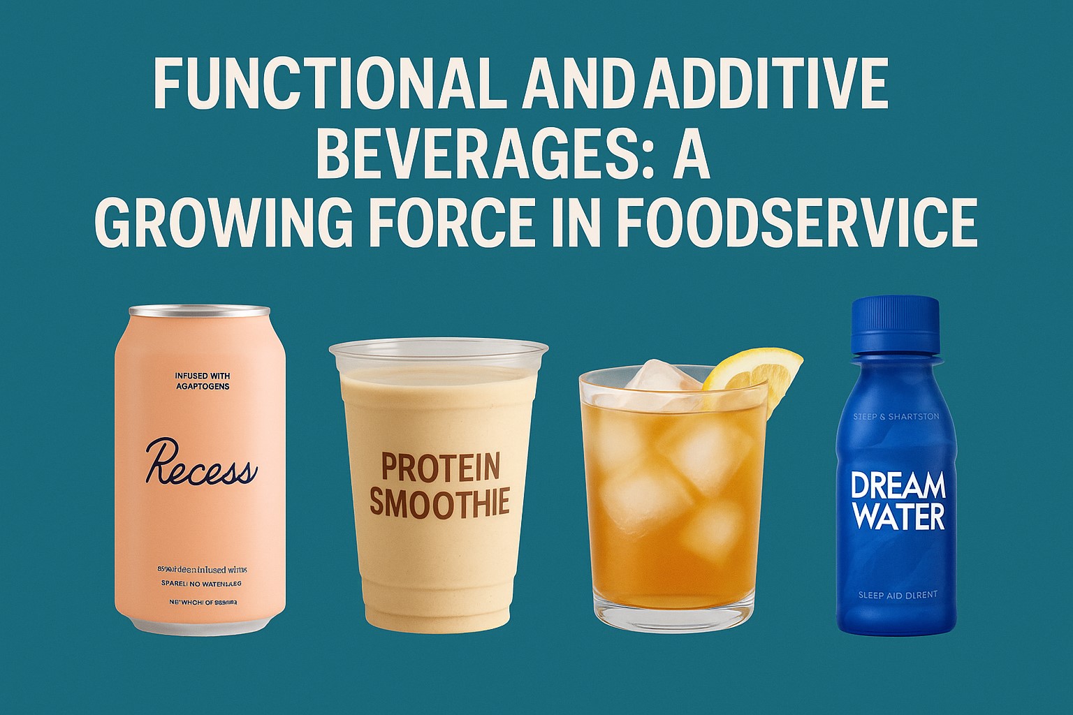 Functional and Additive Beverages: A Growing Force in Foodservice ...